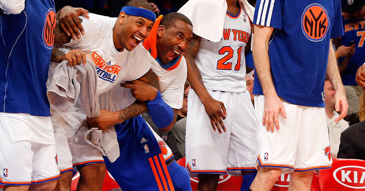 往事只能回味，紐約人球迷專頁發放一張12-13陣容的相片，引來JR Smith轉發並留下帶眼淚的Emoji | 相信過程 | 籃球地帶 - FanPiece