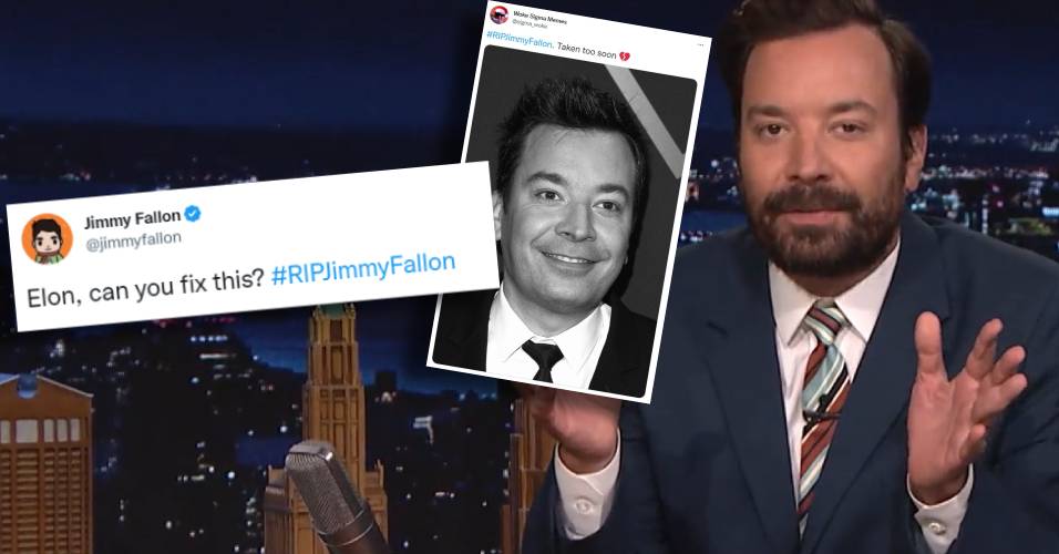 Twitter網民齊悼念美國名嘴Jimmy Fallon 本尊向Elon Musk求救卻遭質疑？ | 深夜清酒梳打 | 大娛樂家 - FanPiece