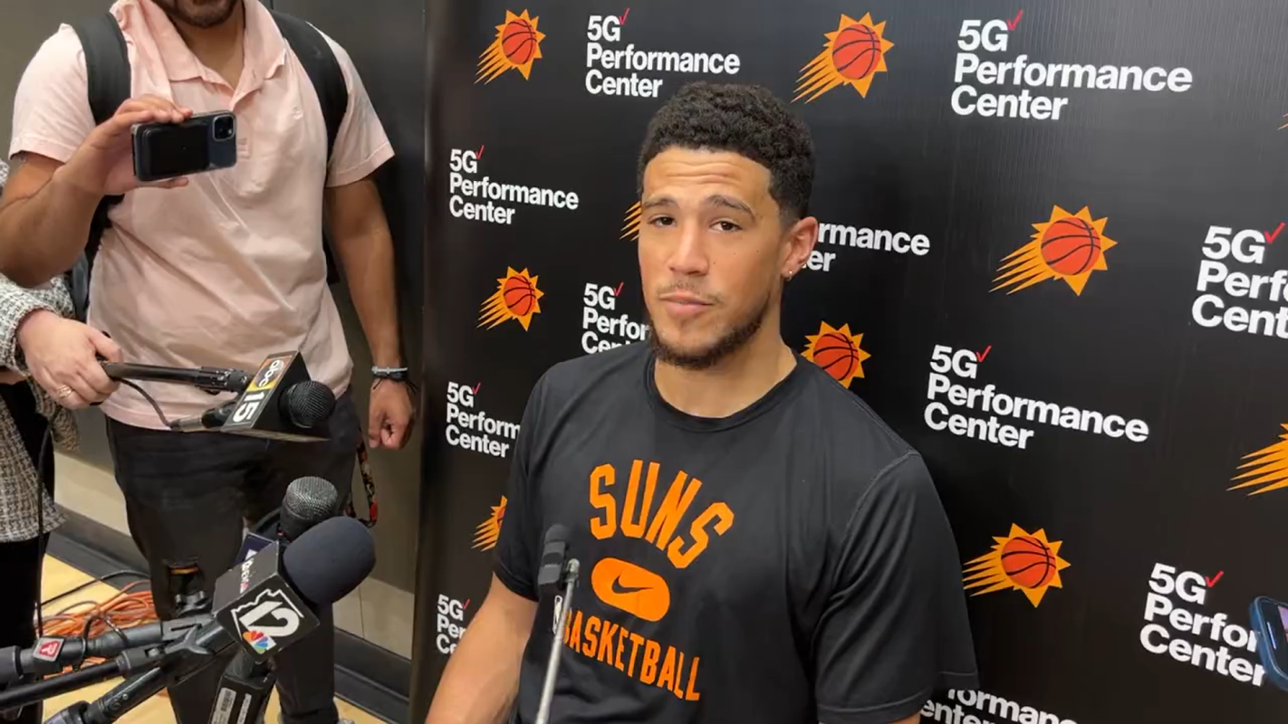 隊友 Kevin Durant 成《Call of Duty》遊戲中角色造型，Devin Booker 受訪時表示：我很妒忌！ | 籃球場 ...