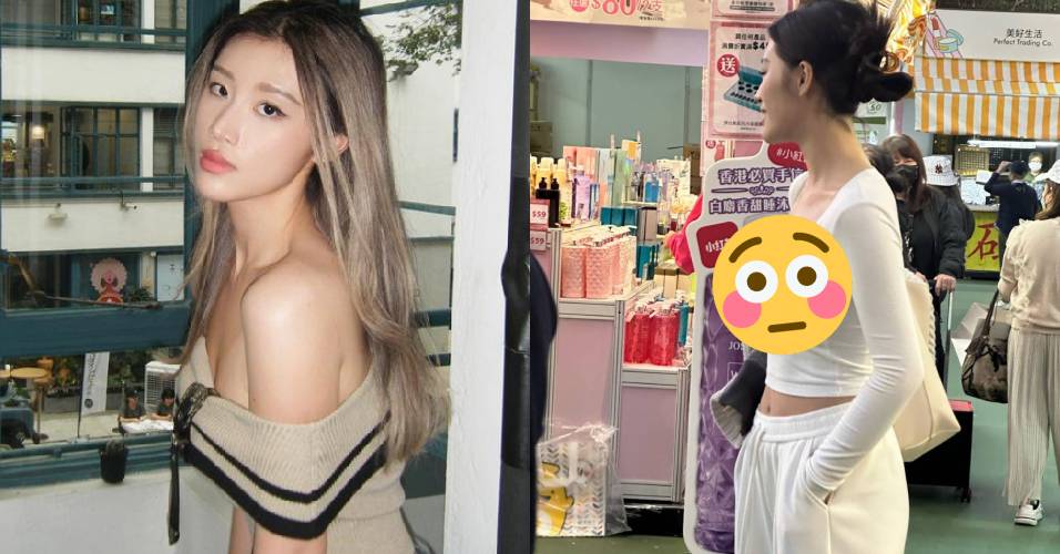 郭珮文著緊身白Tee現身工展會 火辣身材引人注目！ | 深夜清酒梳打 | 大娛樂家 - FanPiece