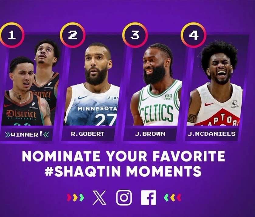 最新一期《Shaqtin' a Fool》推出，Jordan Poole和Kyle Kuzma聯手快攻登上首位 | NBA地域 | 籃球地帶 ...