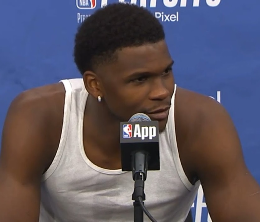 Anthony Edwards展現領袖本色激勵隊友，賽後向記者確認關於他向金塊職員說出霸氣說話的傳聞 | NBA地域 | 籃球地帶 ...