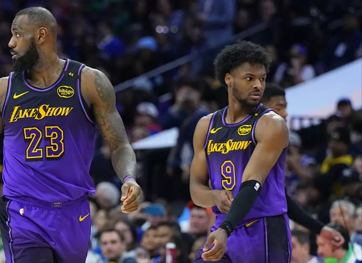 LeBron James 笑談父子關係轉變：Bronny 搬出後傾談時間變少 | No Look Pass | 籃球地帶 - FanPiece