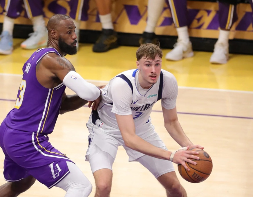 Cooper Flagg 初遇 LeBron James 大讚：40 歲仍如此出色太不可思議 | No Look Pass | 籃球地帶 ...